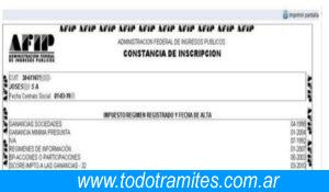 Cómo Obtener La Constancia O Certificado De Monotributo AFIP - Tramites ...