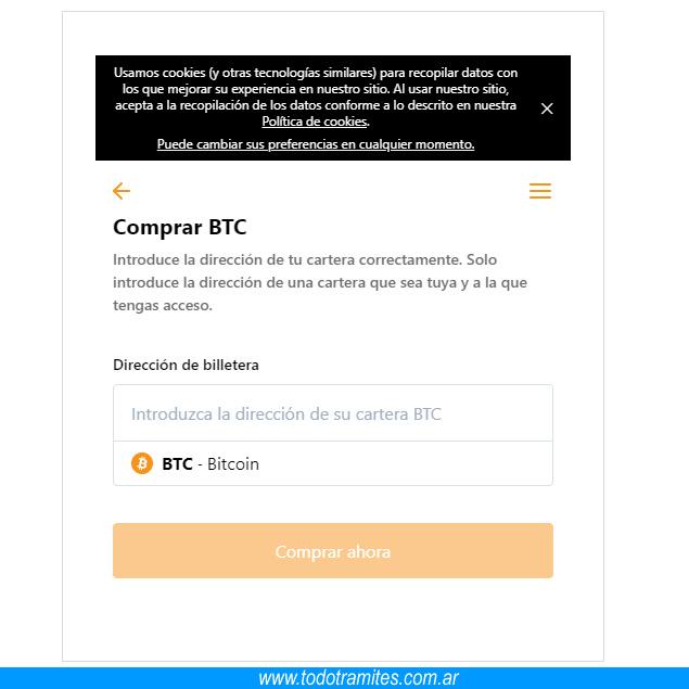 Cómo pagar con Bitcoin - Tramites Argentinos