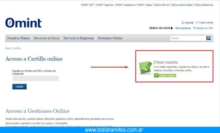 Cartillas Omint • Qué son y cómo acceder a mi cartilla - Tramites ...