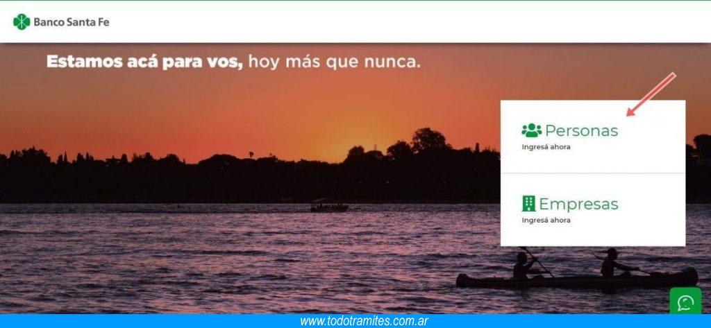 Cómo Hacer Home Banking En Banco Santa Fe - Tramites Argentinos